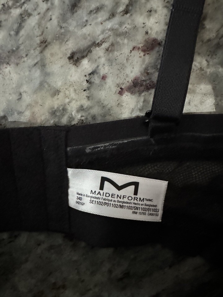 Maidenform Black Size M New With Tags 5 Way Bra To Wear | eBay