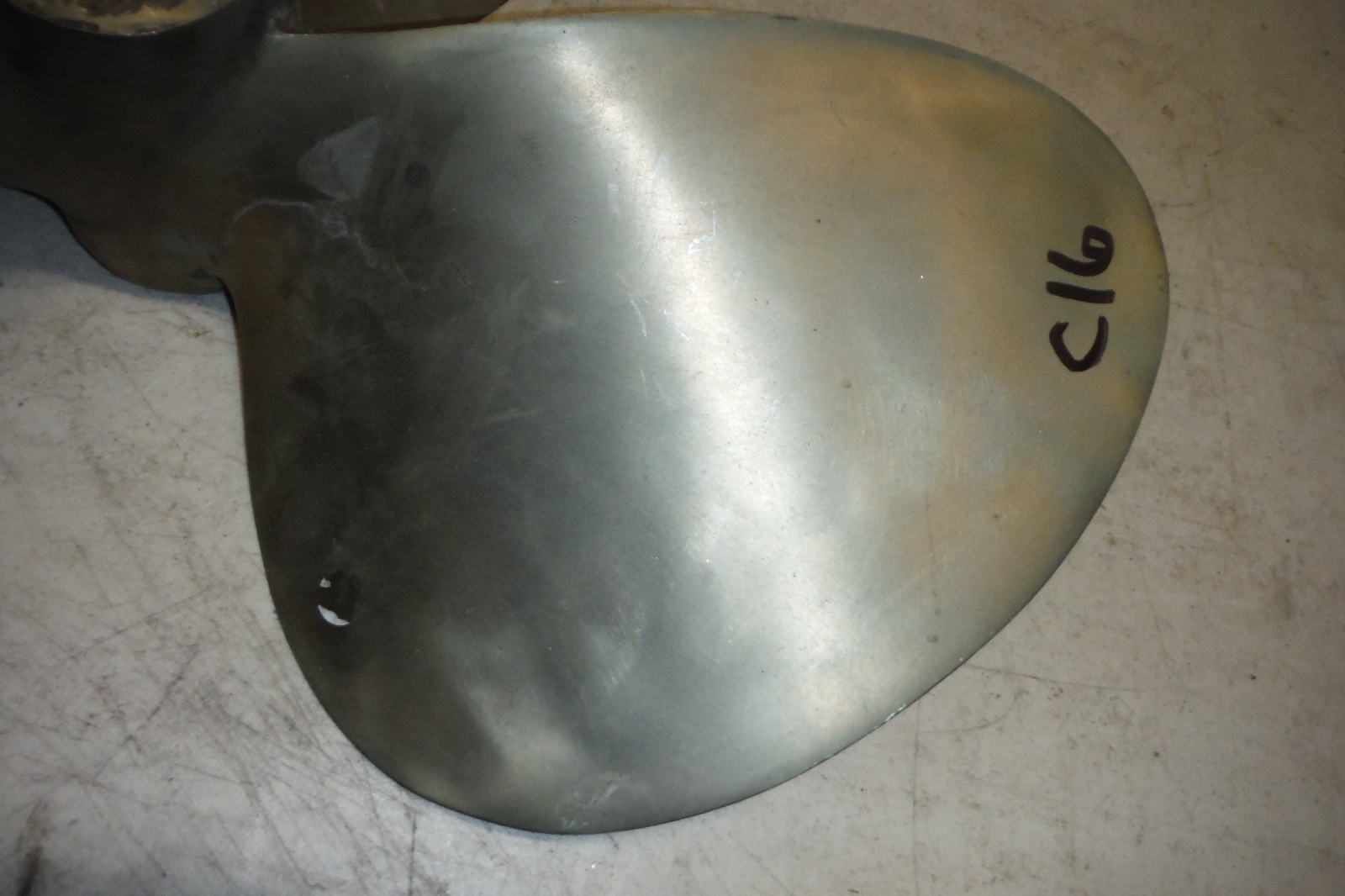 28 X 30 NIBRAL BRONZE 3 Blade RH Propeller 2” Bore Prop Inboard Wheel ...