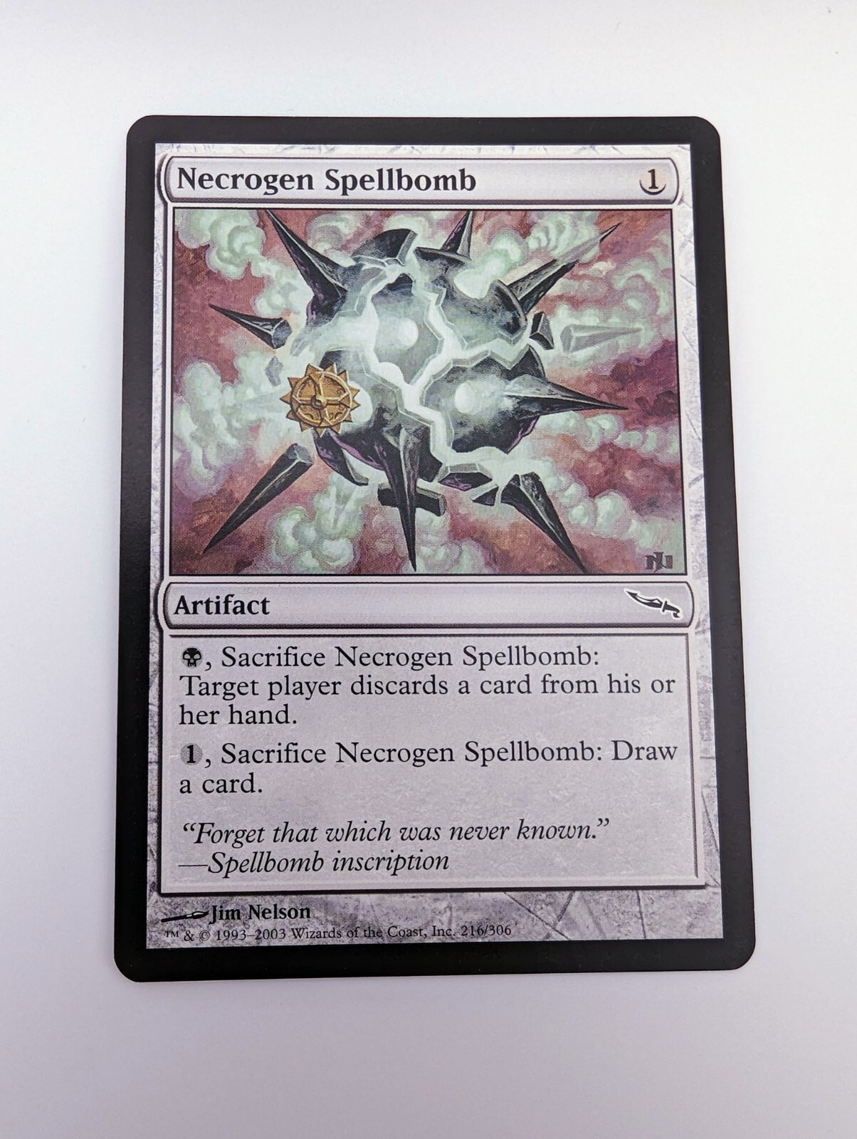 Magic the Gathering NECROGEN SPELLBOMB Mirrodin MTG | eBay
