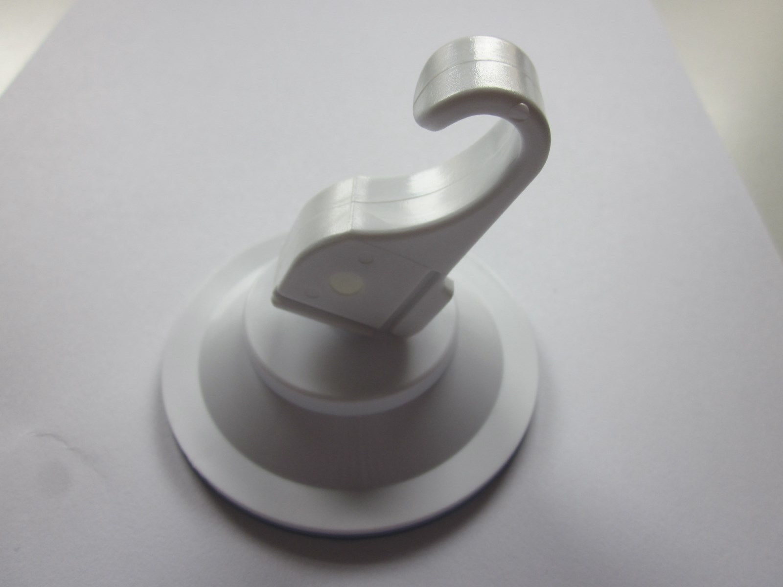 2 Stck.Hebelsaughaken EXTRA 75 mm weiß, bis 5 kg, Hebelsauger Saughaken ...