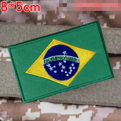 BRAZIL FLAG COUNTRY IRON-ON PATCH CREST BADGE 2214 | eBay