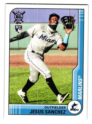 2021 Topps Big League # 123 Jesus Sanchez Rookie | eBay