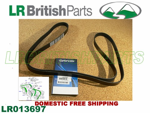 LAND ROVER DRIVE BELT LR4 RANGE ROVER SPORT 10-13 2.7L & 3.0L DIESE NEW ...