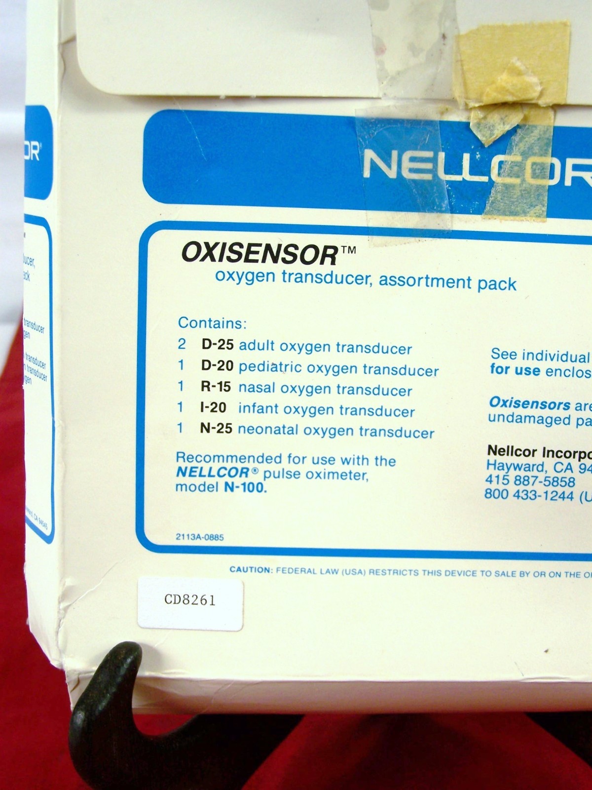 Nellcor Oxisensor Oxygen Transducer Assortment Pack | eBay