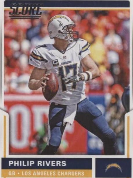 2017 Score - Philip Rivers #287 for sale online | eBay