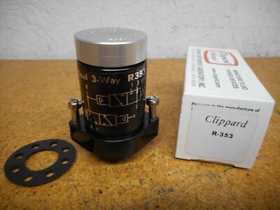 Clippard Minimatic R-353 Dual 3-Way Valve New In Box Fast Free Shipping ...