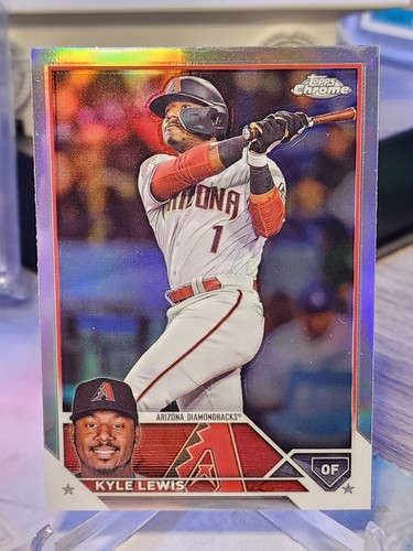 2023 Topps Chrome Update KYLE LEWIS Refractor Arizona Diamondbacks # ...