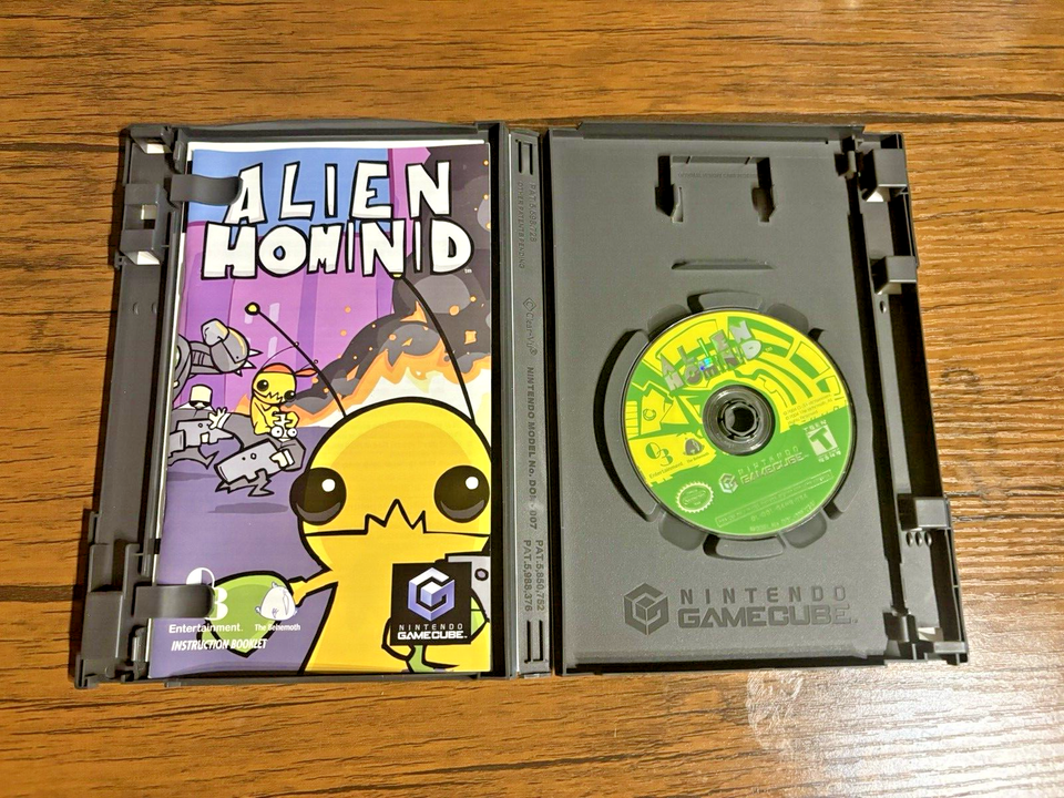 Alien Hominid Complete CIB TESTED with Inserts (Nintendo GameCube, 2004 ...