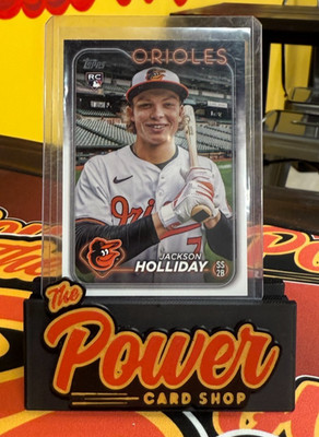 2024 Topps Series 2 Jackson Holliday Fun Face SSP #697 Orioles Rookie ...