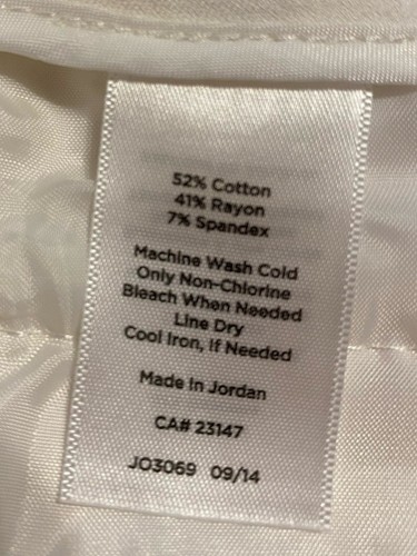 New Talbots Signature Petites White Capris Size 12P | eBay