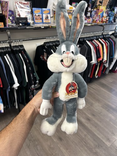 Vintage BUGS BUNNY PLUSH 1990 Bugs WB 50th Birthday Collection W/ Tags ...