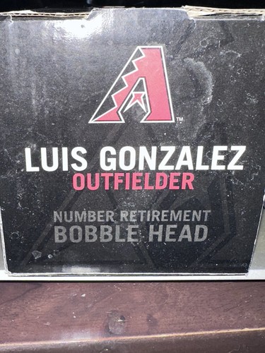 Arizona Diamondbacks 2010 Luis Gonzalez Number Retirement Bobble Head ...