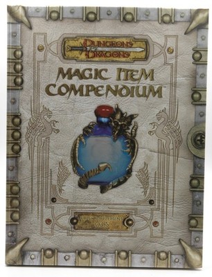 D&D 3.5 Premium Magic Item Compendium VG+ Staff WotC | eBay