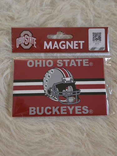 Ohio State University Merch Magnet 4" Rectangle Novelty Football ...