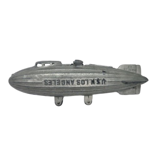 Vintage Cast Metal U.S.N. Los Angeles Dirigible Airship Toy Model USA ...