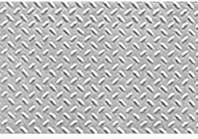 JTP Diamond Plate Pattern - O Scale - Model Scratch Building Plastic ...
