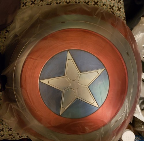 Lot AMC Captain America Brave New World Shield Bucket- Helmet-Armor Cup ...