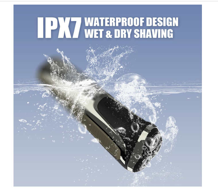 Snapbuy Electric Razor, Electric Razor 4d Rotary, Ipx7 Waterproof ...