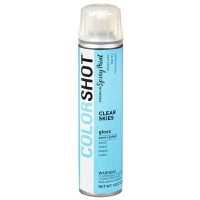 UV-Resistant Premium Gloss Clear Skies Light Blue Spray Paint All ...