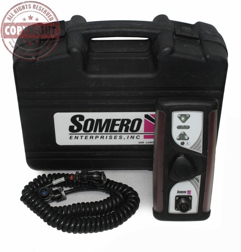 SOMERO SSR2 LASER RECEIVER, SENSOR, CONCRETE SCREED MACHINE CONTROL ...