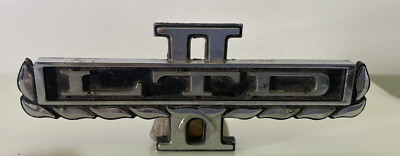 Vintage Ford LTD II 1977-1979 Rear Trunk Emblem Metal D70-B6542550 AA ...