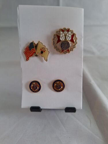 Vintage Knights Of Columbus Lapel Pin Set | eBay