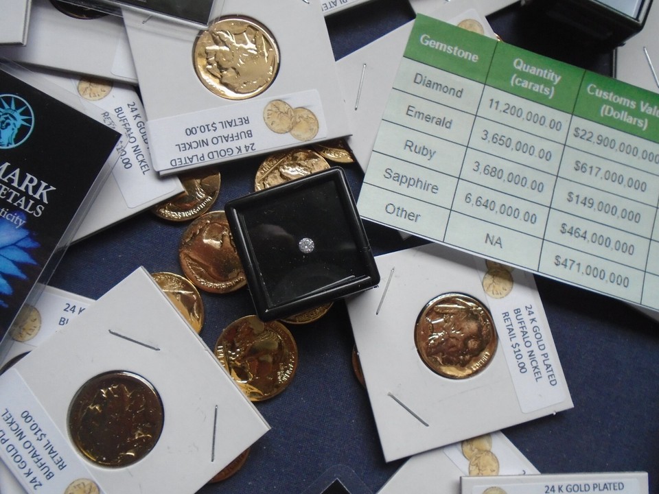 Estate lot Sale US Coins ~ SILVER~GOLD, COINS, DIAMONDS- 10 PC. LOTS ...