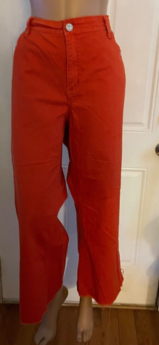 Size 24W New Direction Weekend Orange w/ 5 pocket bootcut Jeans w ...