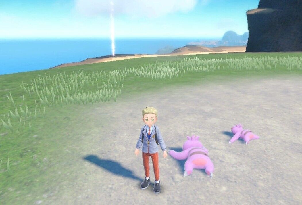 Slakoth XXXL Shiny Egg Lv. 1 6IV Jumbo Mark Alpha Size Pokemon Scarlet ...