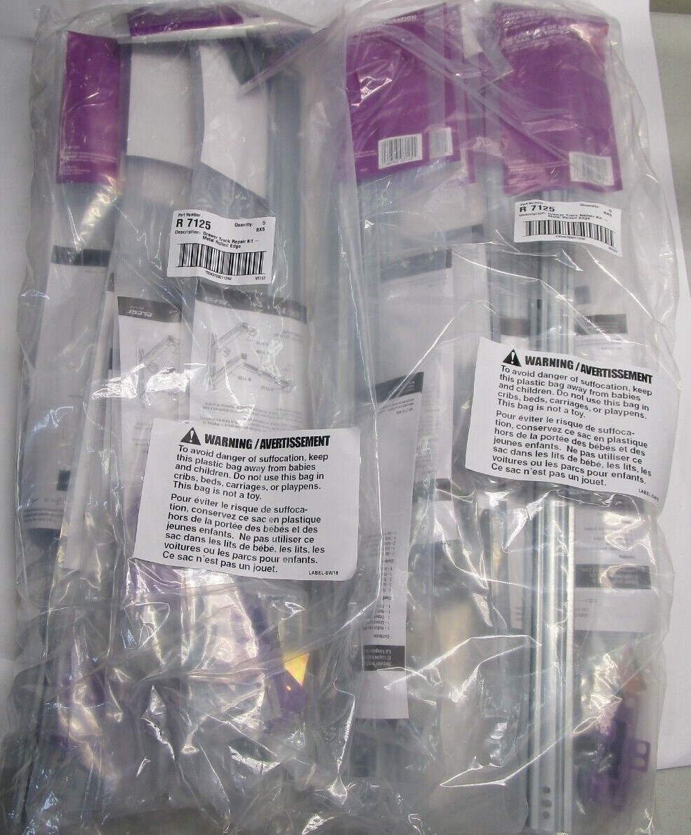 Lot of 10 Prime-Line; R 7125 Drawer Track Repair Kit 22-1/2 in. Steel ...