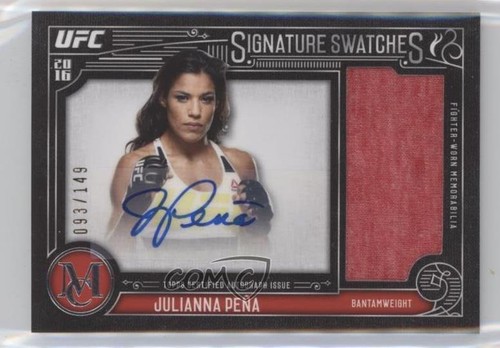 2016 Topps Museum Collection - Single Fighter Signature Swatches Relic ...