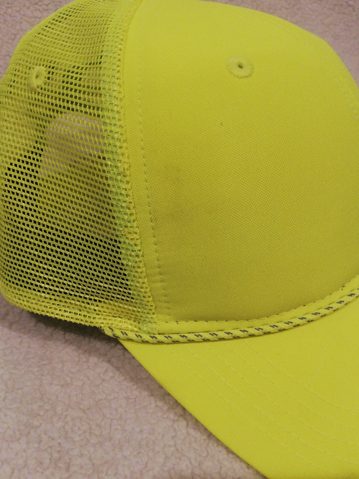 New Carhartt Canvas Trucker Mesh Back Snapback Hat Cap Neon Yellow | eBay