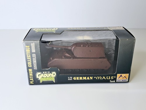 Easy Model - Ground Armor WWII - German Maus Tank - 1:72 Scale | eBay