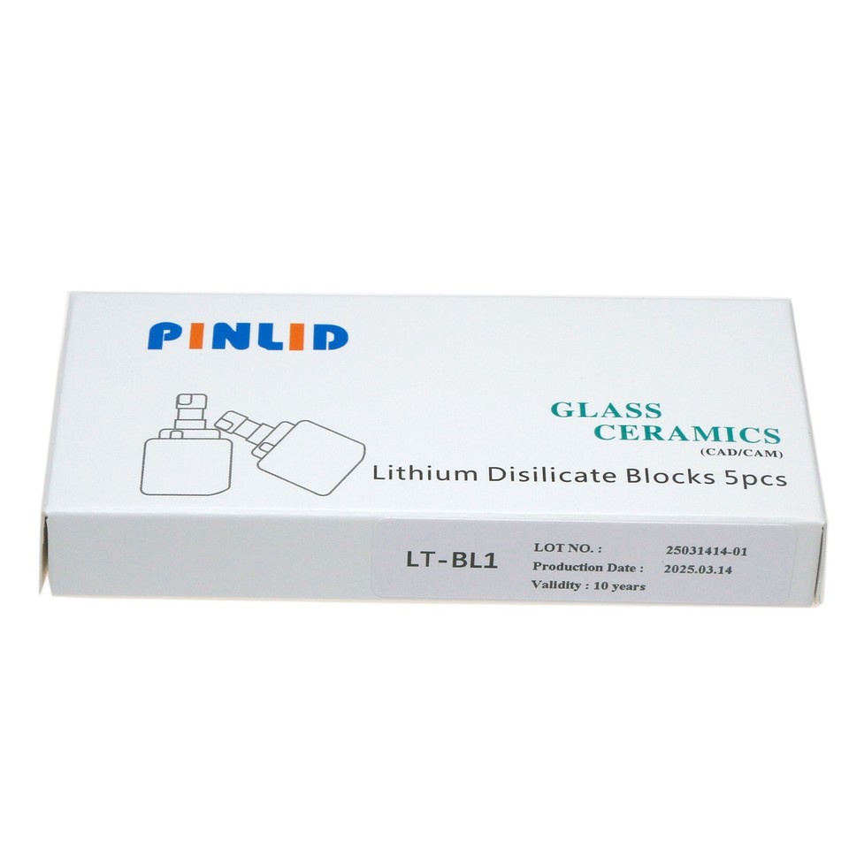 US Dental C14 Glass Ceramic Blocks LT Lithium Disilicate CAD/CAM Cerec ...