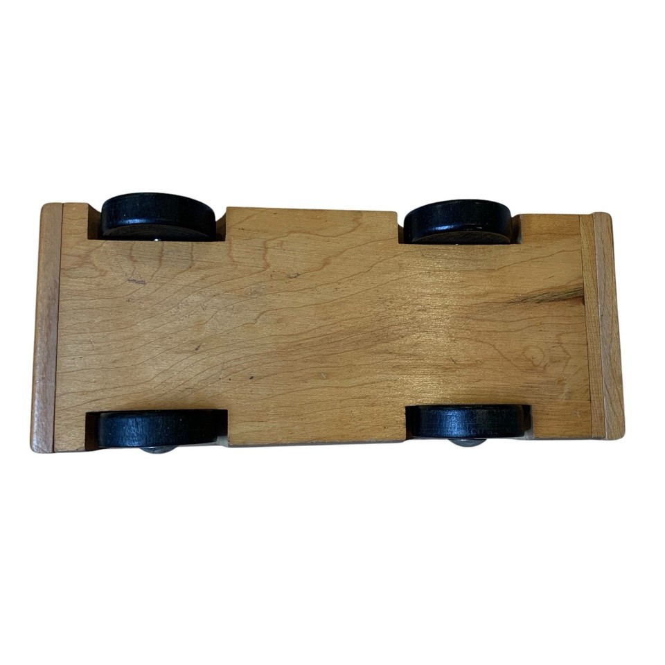 SIFO Vintage High-Quality Solid Wooden Toy Pickup Truck Working Wheels ...