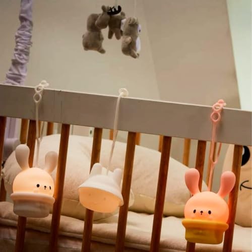 Baby Night Light for Cribs - Hanging Nightlight With Timing & Dimming ...
