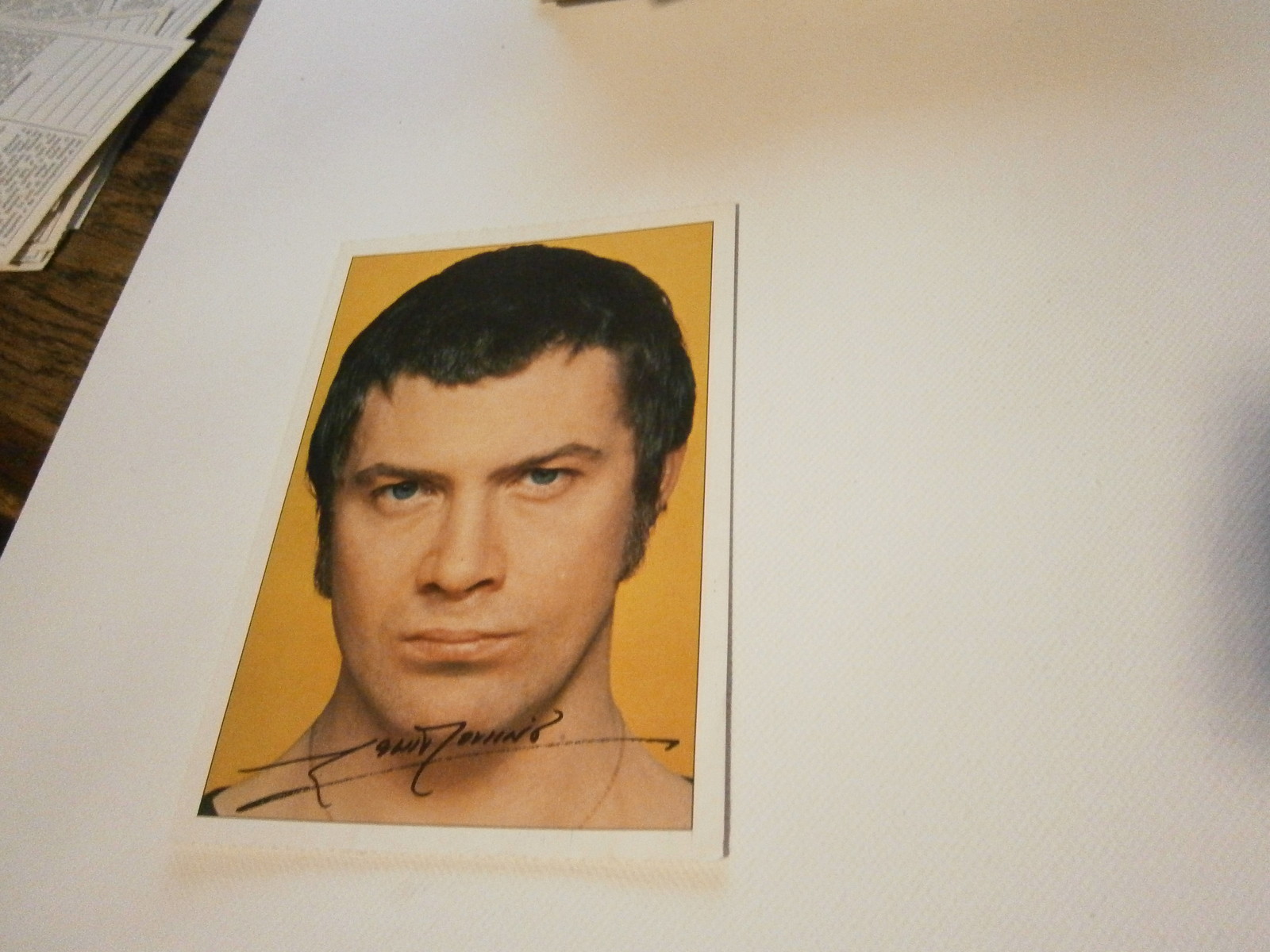 Lewis Collins ++ Bravo-Autogrammkarte ++ AK ++ TOP ++ Die Profis ...