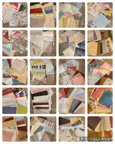 Scrapbook Paper 5 Pounds Various Bundles Crafting Scrapbooking Card ...