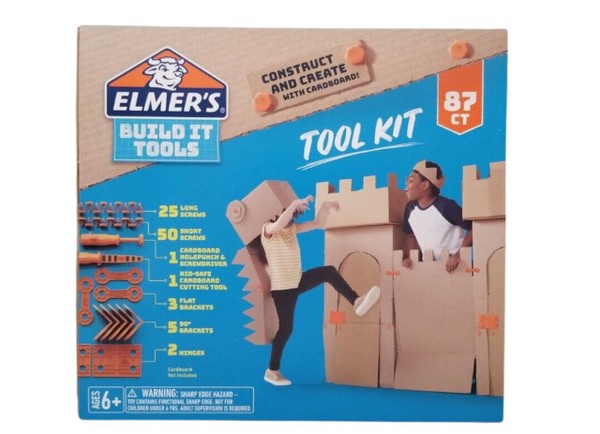 Elmer's Build It Tools Construct and Create with Cardboard Starter Set ...