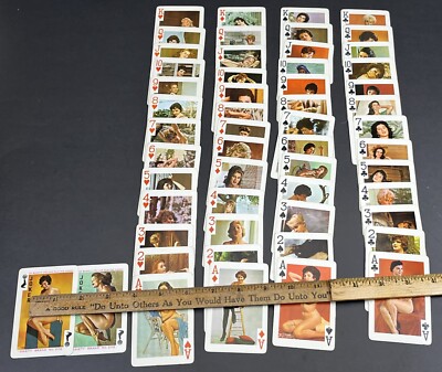 Gaiety 54 Models No.202 B Variant Vintage Pin-Up Girls Color Playing ...