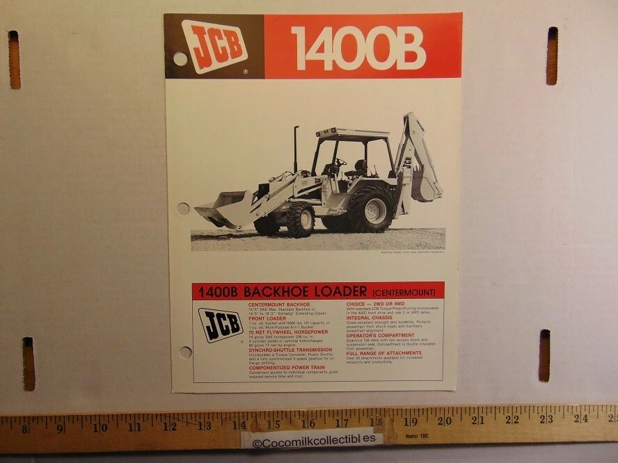 Jcb Backhoe 1400b