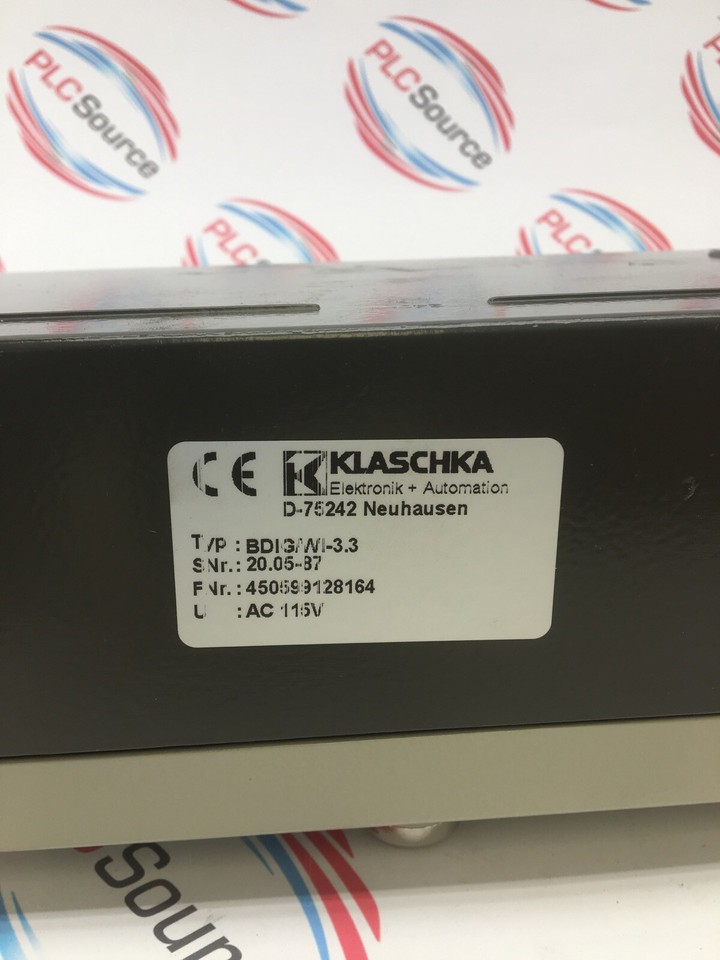 KLASCHKA BDIG DOUBLE SHEET METAL THICKNESS MONITOR BDIG WI-3.3 | eBay