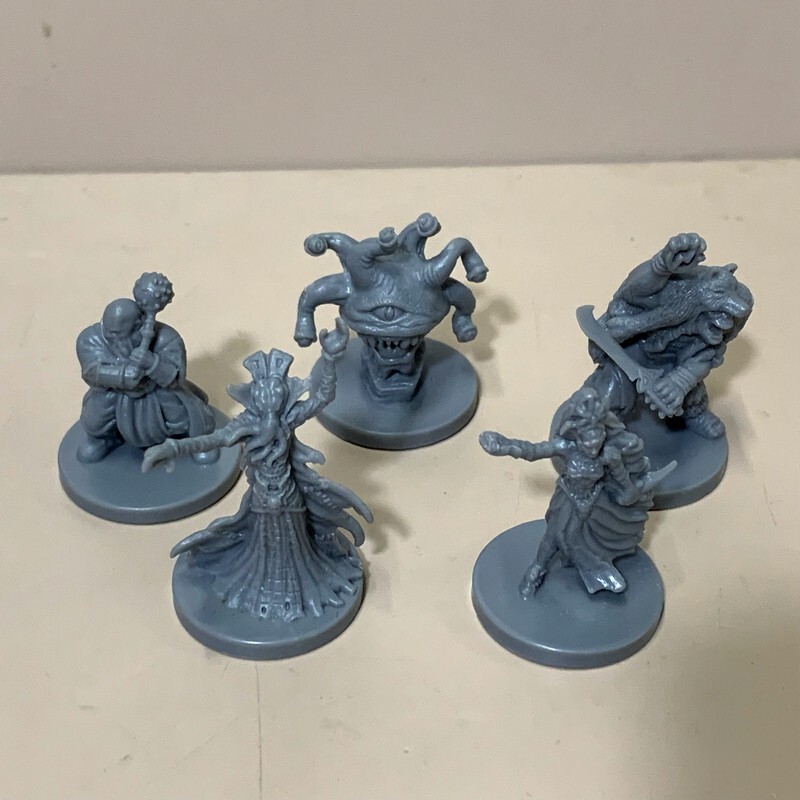 34PCS Monster Wizard Enemy Hero Wrath of Ashardalon DND Board Game ...