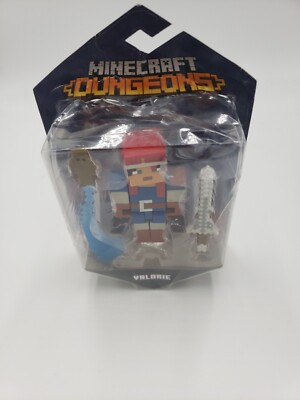 NEW Minecraft Dungeons VALORIE 3.25 inch Action Figure Set with Acc ...