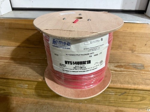 Fire Alarm Cable,Wire 14/2 shielded FPLP Plenum 150c NYC Approved LL5 ...
