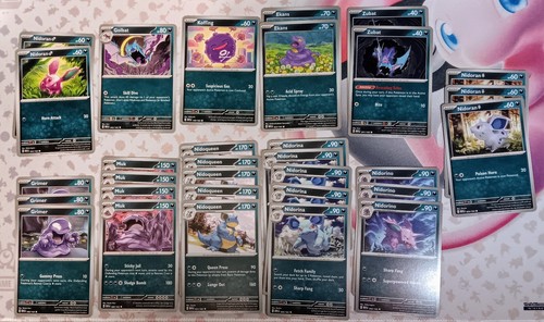 Pokemon Lot of 31 Cards SV 151-Zubat,Muk,Nidorino,Grimer,Koffing,Ekans ...