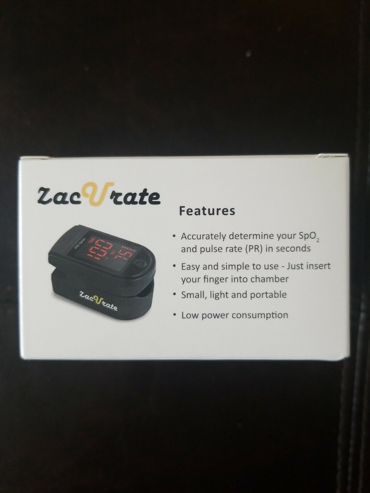 Zacurate Pro Series 500DL Fingertip Pulse Oximeter IN HAND 856964007698 ...