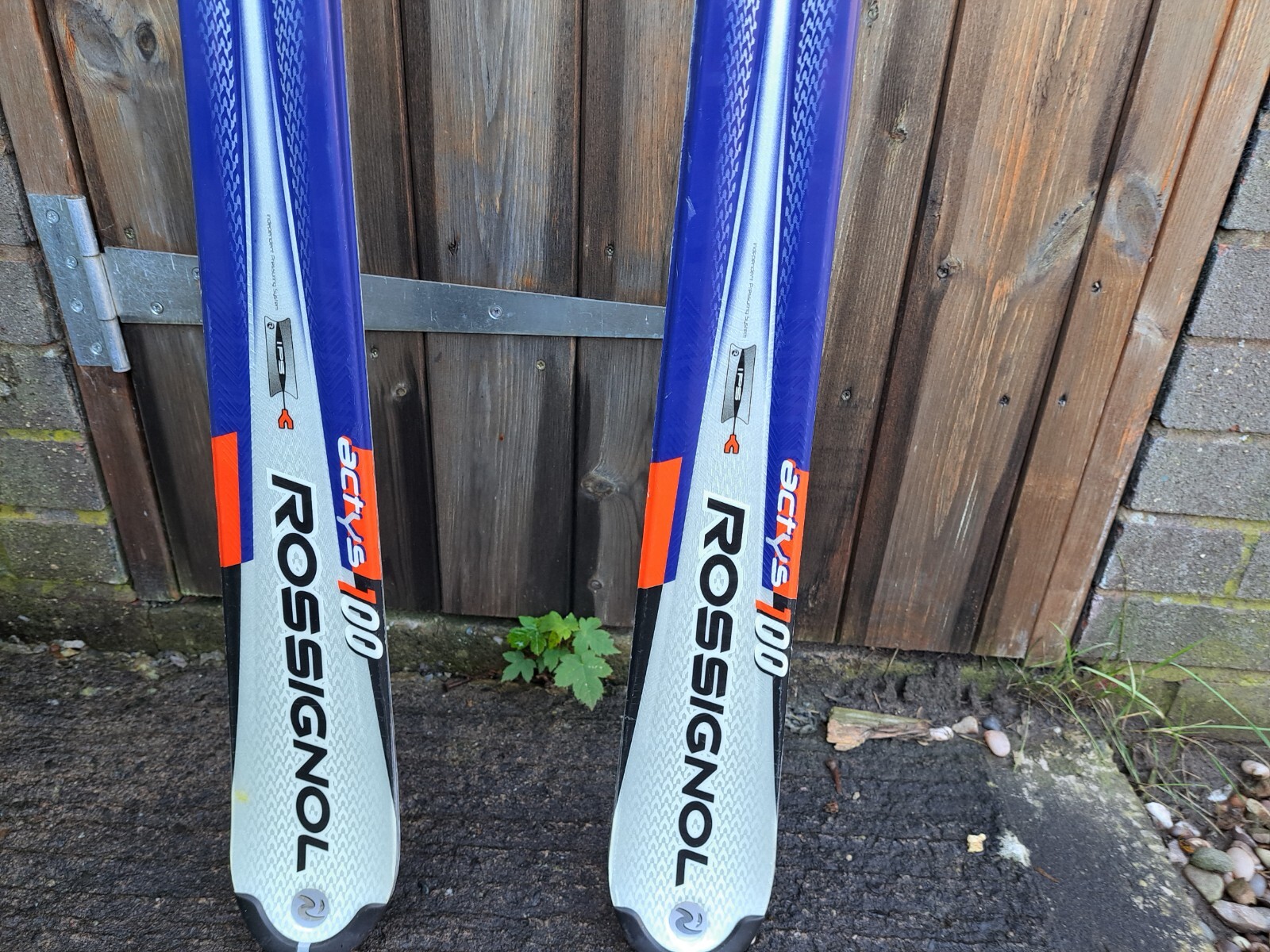 rossingnol skis Actys 100 Blue | eBay UK