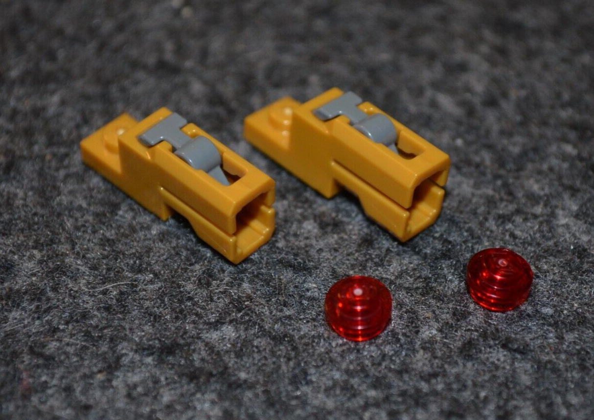 2 ~ Gold Mountable Disk Shooter / BLASTER ~ Will Fire Projectile ~ New ...