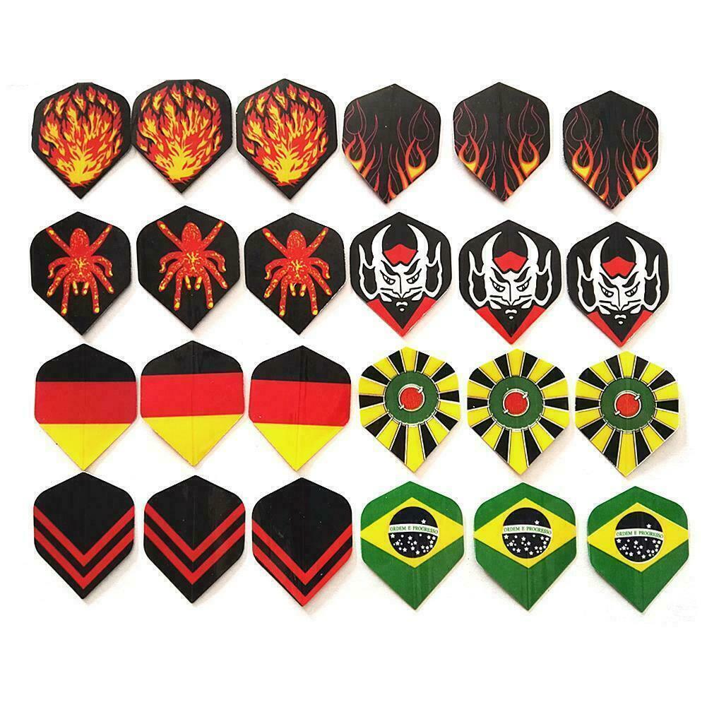 60Pcs/lot Dart Flights in 20 Kinds of Patterns Nice Flight-Profession ...